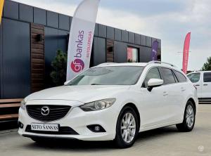 Balts Mazda 6 2013 Tauragė, ar dzinēja tilpumu 2.18 L un nobraukumu 255 tūkst. km par 5100 €, foto  vietnē AUTOMOTO.COM.LV