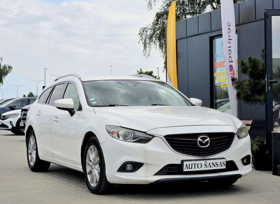 Balts Mazda 6 2013 Tauragė, ar dzinēja tilpumu 2.18 L un nobraukumu 255 tūkst. km par 5100 €, foto 3 vietnē AUTOMOTO.COM.LV