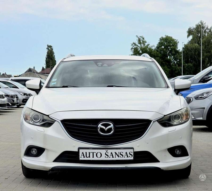Balts Mazda 6 2013 Tauragė, ar dzinēja tilpumu 2.18 L un nobraukumu 255 tūkst. km par 5100 €, foto 4 vietnē AUTOMOTO.COM.LV
