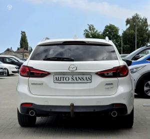 Balts Mazda 6 2013 Tauragė, ar dzinēja tilpumu 2.18 L un nobraukumu 255 tūkst. km par 5100 €, foto 10 vietnē AUTOMOTO.COM.LV