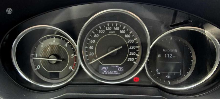 Balts Mazda 6 2013 Tauragė, ar dzinēja tilpumu 2.18 L un nobraukumu 255 tūkst. km par 5100 €, foto 16 vietnē AUTOMOTO.COM.LV