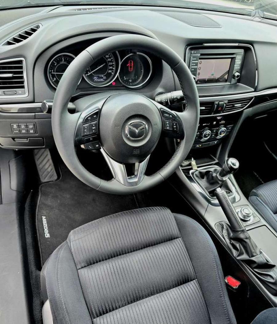Balts Mazda 6 2013 Tauragė, ar dzinēja tilpumu 2.18 L un nobraukumu 255 tūkst. km par 5100 €, foto 22 vietnē AUTOMOTO.COM.LV