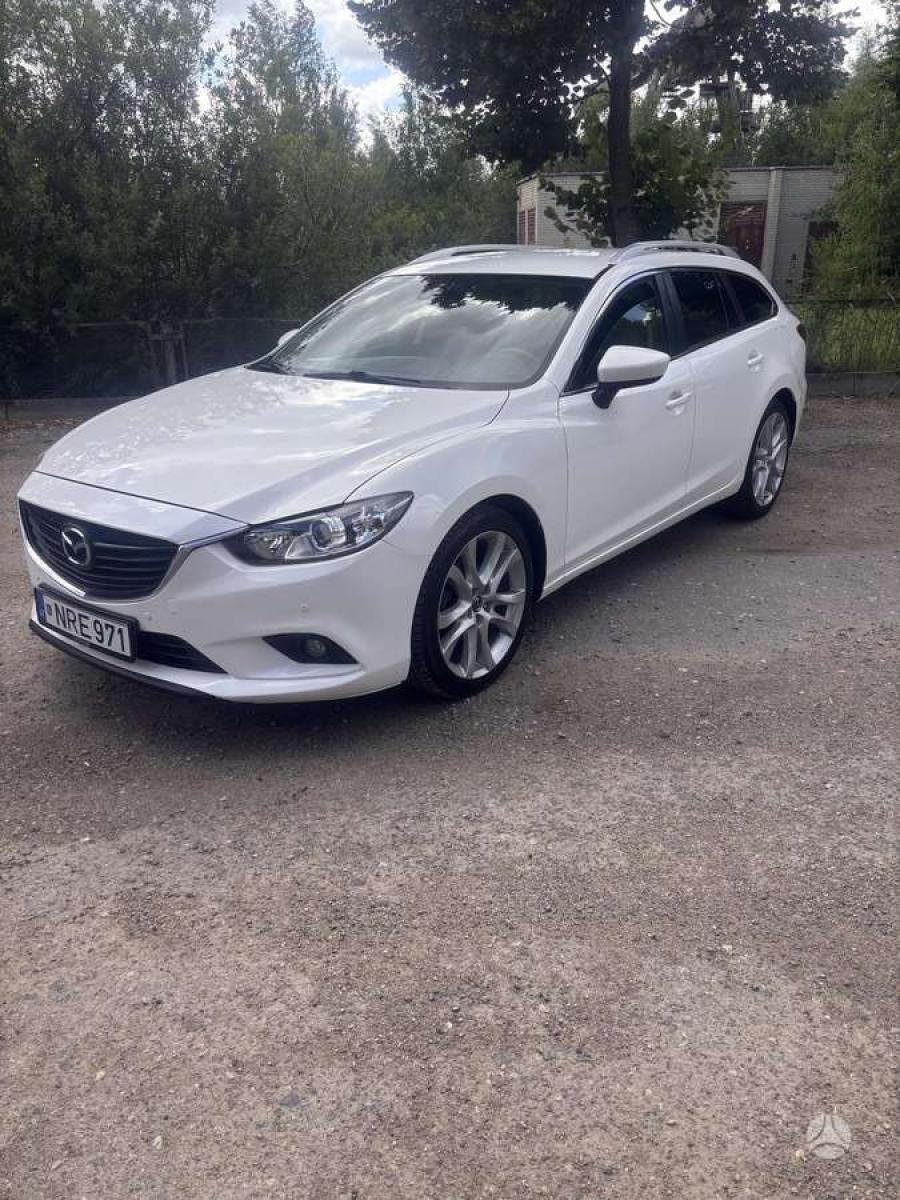 Balts Mazda 6 2013 Šauļi, ar dzinēja tilpumu 2.20 L un nobraukumu 203 tūkst. km par 5200 €, foto 1 vietnē AUTOMOTO.COM.LV
