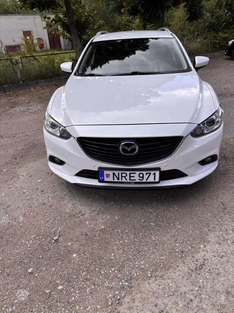 Balts Mazda 6 2013 Šauļi, ar dzinēja tilpumu 2.20 L un nobraukumu 203 tūkst. km par 5200 €, foto 3 vietnē AUTOMOTO.COM.LV