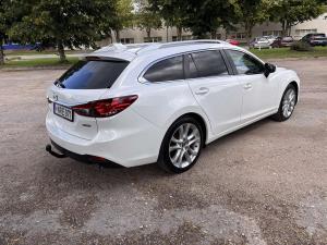 Balts Mazda 6 2013 Šauļi, ar dzinēja tilpumu 2.20 L un nobraukumu 203 tūkst. km par 5200 €, foto 6 vietnē AUTOMOTO.COM.LV
