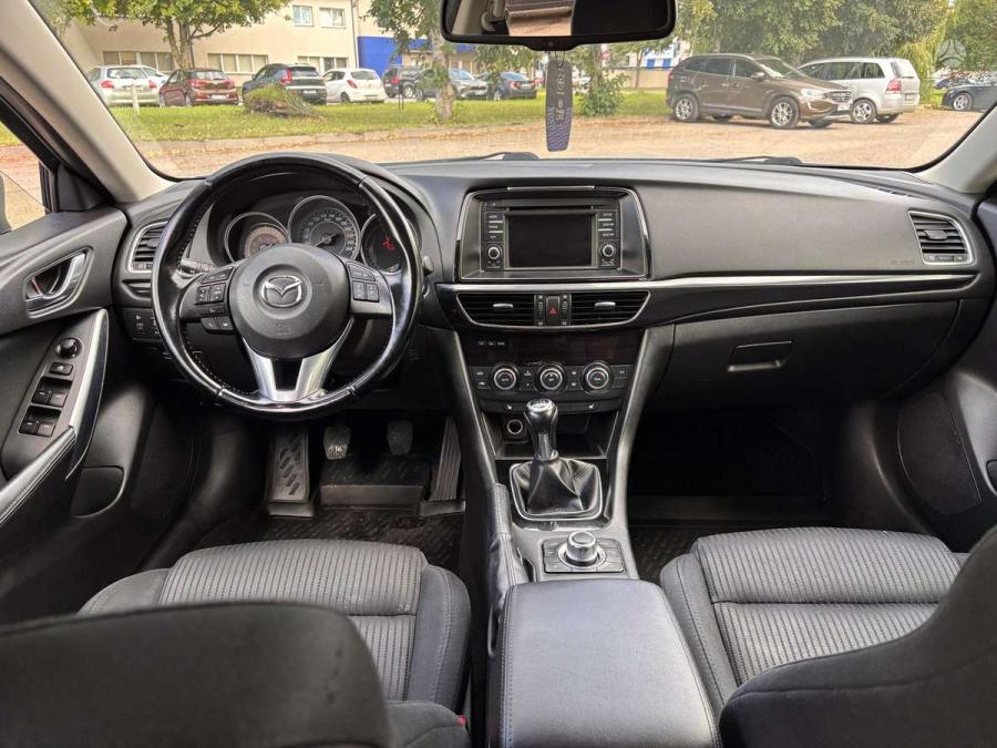 Balts Mazda 6 2013 Šauļi, ar dzinēja tilpumu 2.20 L un nobraukumu 203 tūkst. km par 5200 €, foto 13 vietnē AUTOMOTO.COM.LV