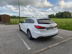 White Mazda 6 2013 in Keila, with an engine capacity of 2.00 L and mileage of 282 thousand km for 6900 €, photo 14 on AUTOMOTO.COM.LV