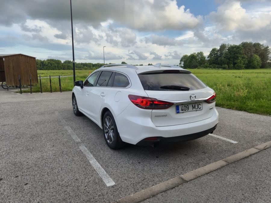 White Mazda 6 2013 in Keila, with an engine capacity of 2.00 L and mileage of 282 thousand km for 6900 €, photo 14 on AUTOMOTO.COM.LV