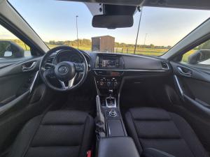 White Mazda 6 2013 in Keila, with an engine capacity of 2.00 L and mileage of 282 thousand km for 6900 €, photo 19 on AUTOMOTO.COM.LV