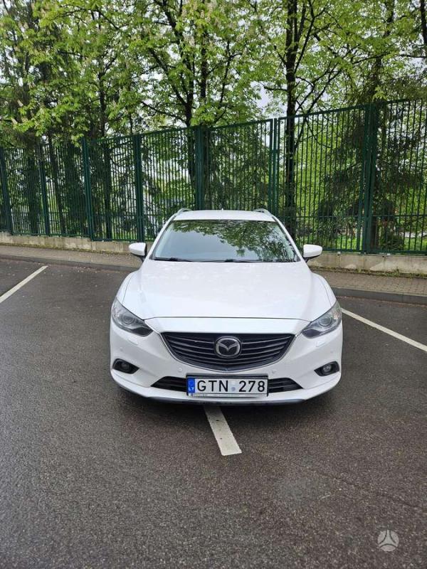 Balts Mazda 6 2013 Kauņa, ar dzinēja tilpumu 2.19 L un nobraukumu 188 tūkst. km par 5600 €, foto 1 vietnē AUTOMOTO.COM.LV