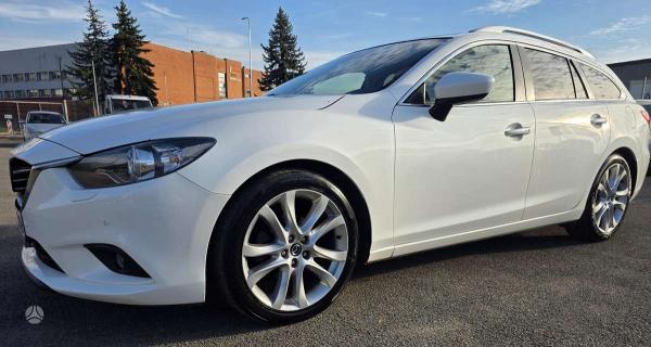 White Mazda 6 2013 in Marijampole, with an engine capacity of 2.18 L and mileage of 283 thousand km for 5200 €, photo 3 on AUTOMOTO.COM.LV