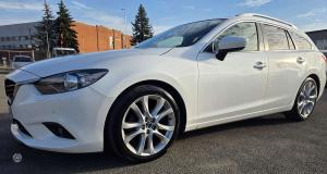White Mazda 6 2013 in Marijampole, with an engine capacity of 2.18 L and mileage of 283 thousand km for 5200 €, photo 3 on AUTOMOTO.COM.LV