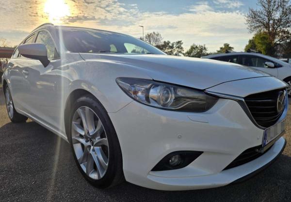 White Mazda 6 2013 in Marijampole, with an engine capacity of 2.18 L and mileage of 283 thousand km for 5200 €, photo 5 on AUTOMOTO.COM.LV