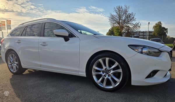 White Mazda 6 2013 in Marijampole, with an engine capacity of 2.18 L and mileage of 283 thousand km for 5200 €, photo 6 on AUTOMOTO.COM.LV