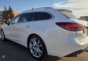 White Mazda 6 2013 in Marijampole, with an engine capacity of 2.18 L and mileage of 283 thousand km for 5200 €, photo 9 on AUTOMOTO.COM.LV