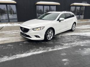 Balts Mazda 6 2014 Šauļi, ar dzinēja tilpumu 2.20 L un nobraukumu 202 tūkst. km par 5600 €, foto  vietnē AUTOMOTO.COM.LV