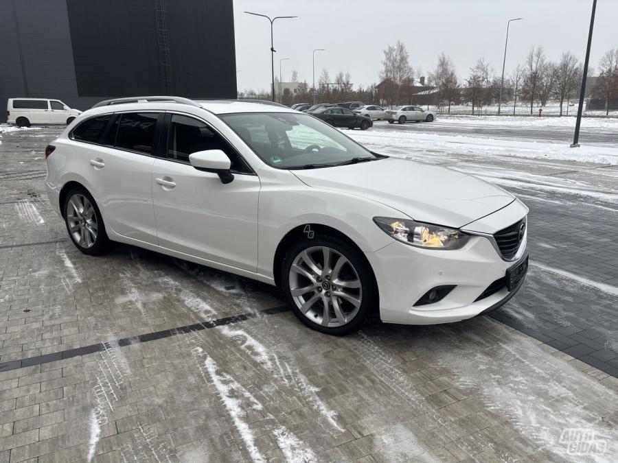 Balts Mazda 6 2014 Šauļi, ar dzinēja tilpumu 2.20 L un nobraukumu 202 tūkst. km par 5600 €, foto 3 vietnē AUTOMOTO.COM.LV