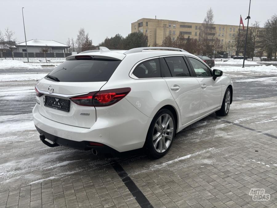 Balts Mazda 6 2014 Šauļi, ar dzinēja tilpumu 2.20 L un nobraukumu 202 tūkst. km par 5600 €, foto 4 vietnē AUTOMOTO.COM.LV