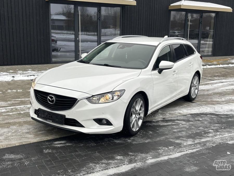 Balts Mazda 6 2014 Šauļi, ar dzinēja tilpumu 2.20 L un nobraukumu 202 tūkst. km par 5600 €, foto 7 vietnē AUTOMOTO.COM.LV