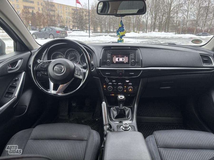 Balts Mazda 6 2014 Šauļi, ar dzinēja tilpumu 2.20 L un nobraukumu 202 tūkst. km par 5600 €, foto 8 vietnē AUTOMOTO.COM.LV