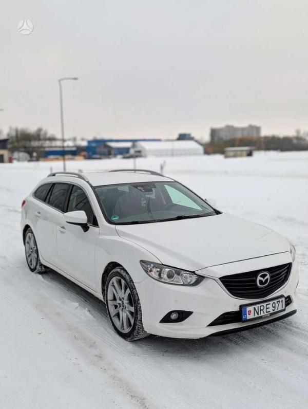 Balts Mazda 6 2014 Šauļi, ar dzinēja tilpumu 2.18 L un nobraukumu 202 tūkst. km par 5500 €, foto 2 vietnē AUTOMOTO.COM.LV