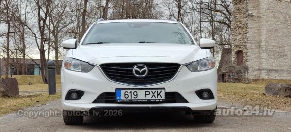 White Mazda 6 2014 in Tallinn, with an engine capacity of 2.20 L and mileage of 185 thousand km for 6499 €, photo 3 on AUTOMOTO.COM.LV
