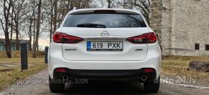 White Mazda 6 2014 in Tallinn, with an engine capacity of 2.20 L and mileage of 185 thousand km for 6499 €, photo 7 on AUTOMOTO.COM.LV