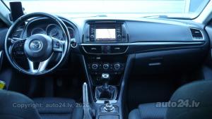 White Mazda 6 2014 in Tallinn, with an engine capacity of 2.20 L and mileage of 185 thousand km for 6499 €, photo 8 on AUTOMOTO.COM.LV