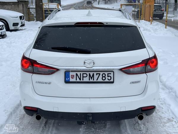 White Mazda 6 2015 in Vilnius, with an engine capacity of 2.20 L and mileage of 267 thousand km for 7000 €, photo 3 on AUTOMOTO.COM.LV