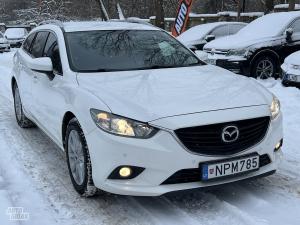 White Mazda 6 2015 in Vilnius, with an engine capacity of 2.20 L and mileage of 267 thousand km for 7000 €, photo 5 on AUTOMOTO.COM.LV