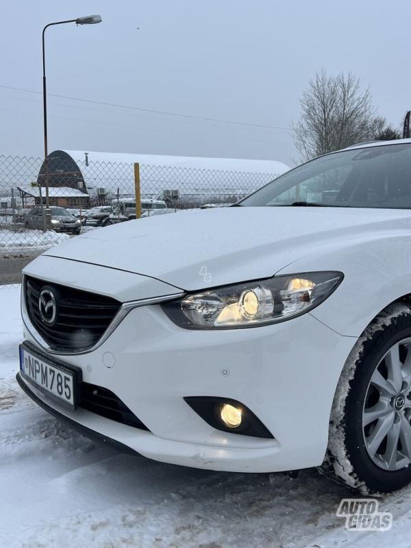 White Mazda 6 2015 in Vilnius, with an engine capacity of 2.20 L and mileage of 267 thousand km for 7000 €, photo 7 on AUTOMOTO.COM.LV