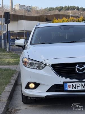 Balts Mazda 6 2015 Viļņa, ar dzinēja tilpumu 2.20 L un nobraukumu 267 tūkst. km par 5900 €, foto 10 vietnē AUTOMOTO.COM.LV