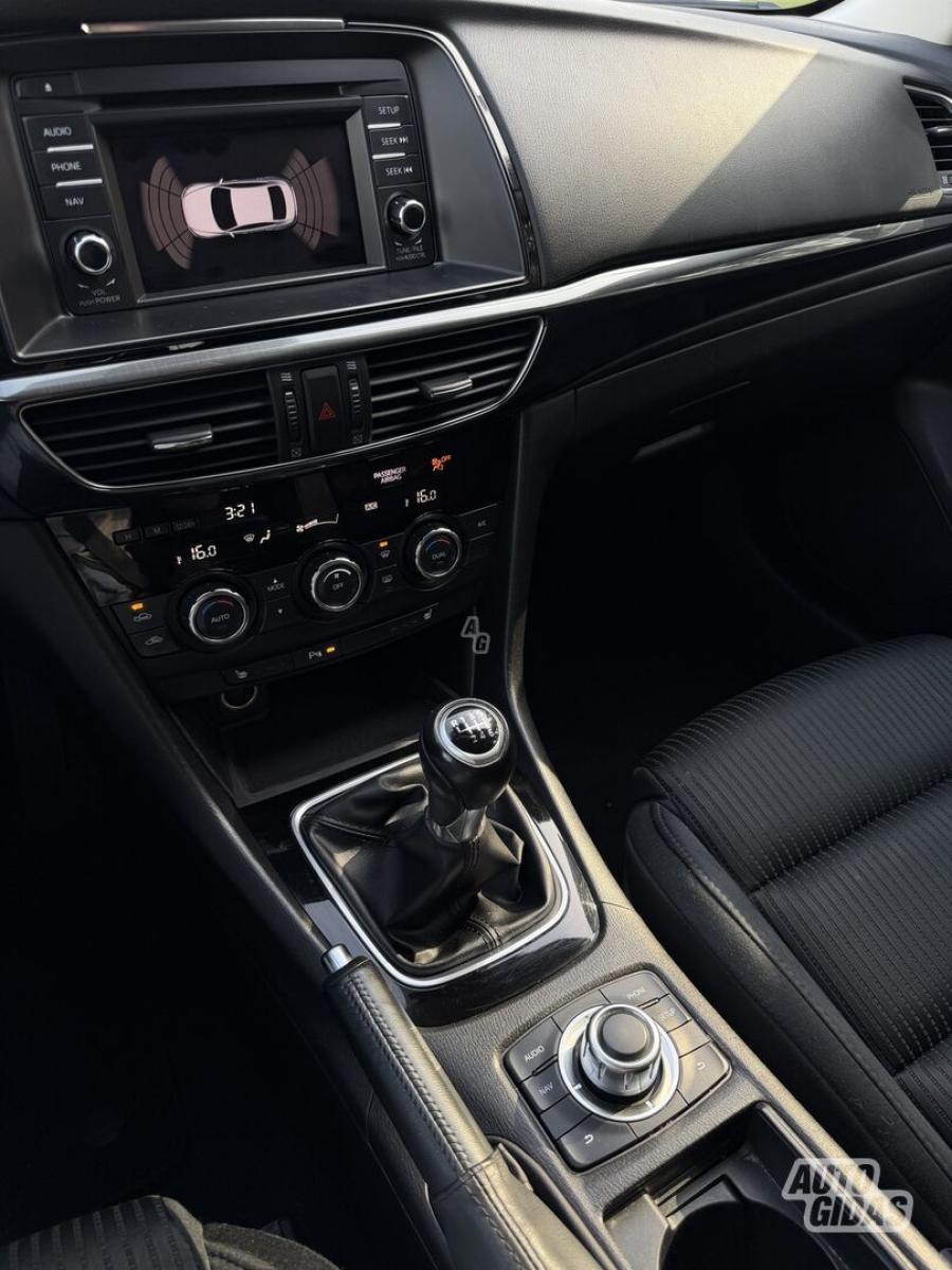 Balts Mazda 6 2015 Viļņa, ar dzinēja tilpumu 2.20 L un nobraukumu 267 tūkst. km par 5900 €, foto 17 vietnē AUTOMOTO.COM.LV