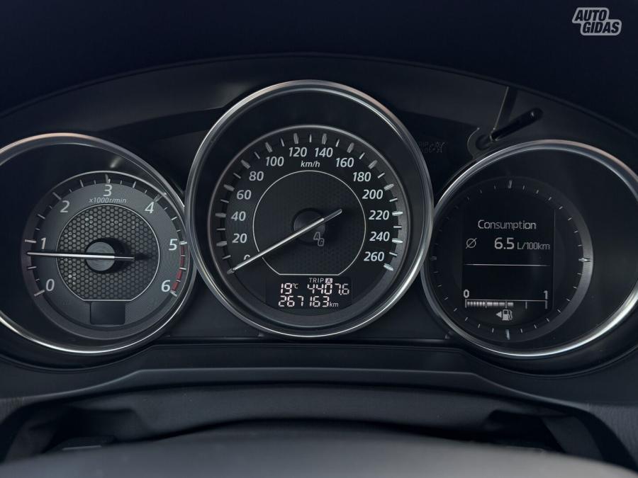 Balts Mazda 6 2015 Viļņa, ar dzinēja tilpumu 2.20 L un nobraukumu 267 tūkst. km par 5900 €, foto 22 vietnē AUTOMOTO.COM.LV