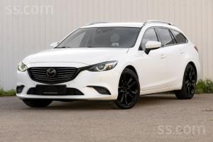White Mazda 6 2015 in Jelgava, with an engine capacity of 2.20 L and mileage of 188 thousand km for 6500 €, photo  on AUTOMOTO.COM.LV