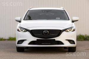 Balts Mazda 6 2015 Jelgava, ar dzinēja tilpumu 2.20 L un nobraukumu 188 tūkst. km par 6500 €, foto 4 vietnē AUTOMOTO.COM.LV
