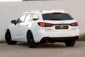 Balts Mazda 6 2015 Jelgava, ar dzinēja tilpumu 2.20 L un nobraukumu 188 tūkst. km par 6500 €, foto 6 vietnē AUTOMOTO.COM.LV