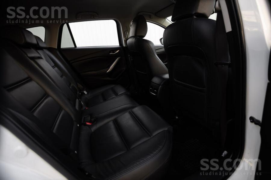 Balts Mazda 6 2015 Jelgava, ar dzinēja tilpumu 2.20 L un nobraukumu 188 tūkst. km par 6500 €, foto 13 vietnē AUTOMOTO.COM.LV