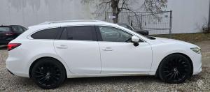White Mazda 6 2016 in Kaunas, with an engine capacity of 2.19 L and mileage of 304 thousand km for 6990 €, photo 4 on AUTOMOTO.COM.LV