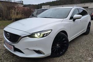 White Mazda 6 2016 in Kaunas, with an engine capacity of 2.19 L and mileage of 304 thousand km for 6990 €, photo  on AUTOMOTO.COM.LV