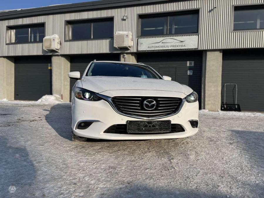 Balts Mazda 6 2016 Šauļi, ar dzinēja tilpumu 2.00 L un nobraukumu 200 tūkst. km par 8900 €, foto 2 vietnē AUTOMOTO.COM.LV
