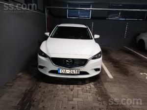 White Mazda 6 2016 in Riga, with an engine capacity of 2.20 L and mileage of 168 thousand km for 4200 €, photo 4 on AUTOMOTO.COM.LV