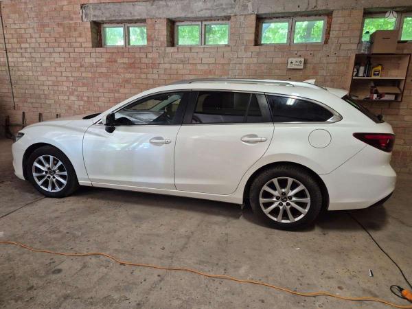 Balts Mazda 6 2016 Panevēža, ar dzinēja tilpumu 2.18 L un nobraukumu 260 tūkst. km par 3700 €, foto 2 vietnē AUTOMOTO.COM.LV