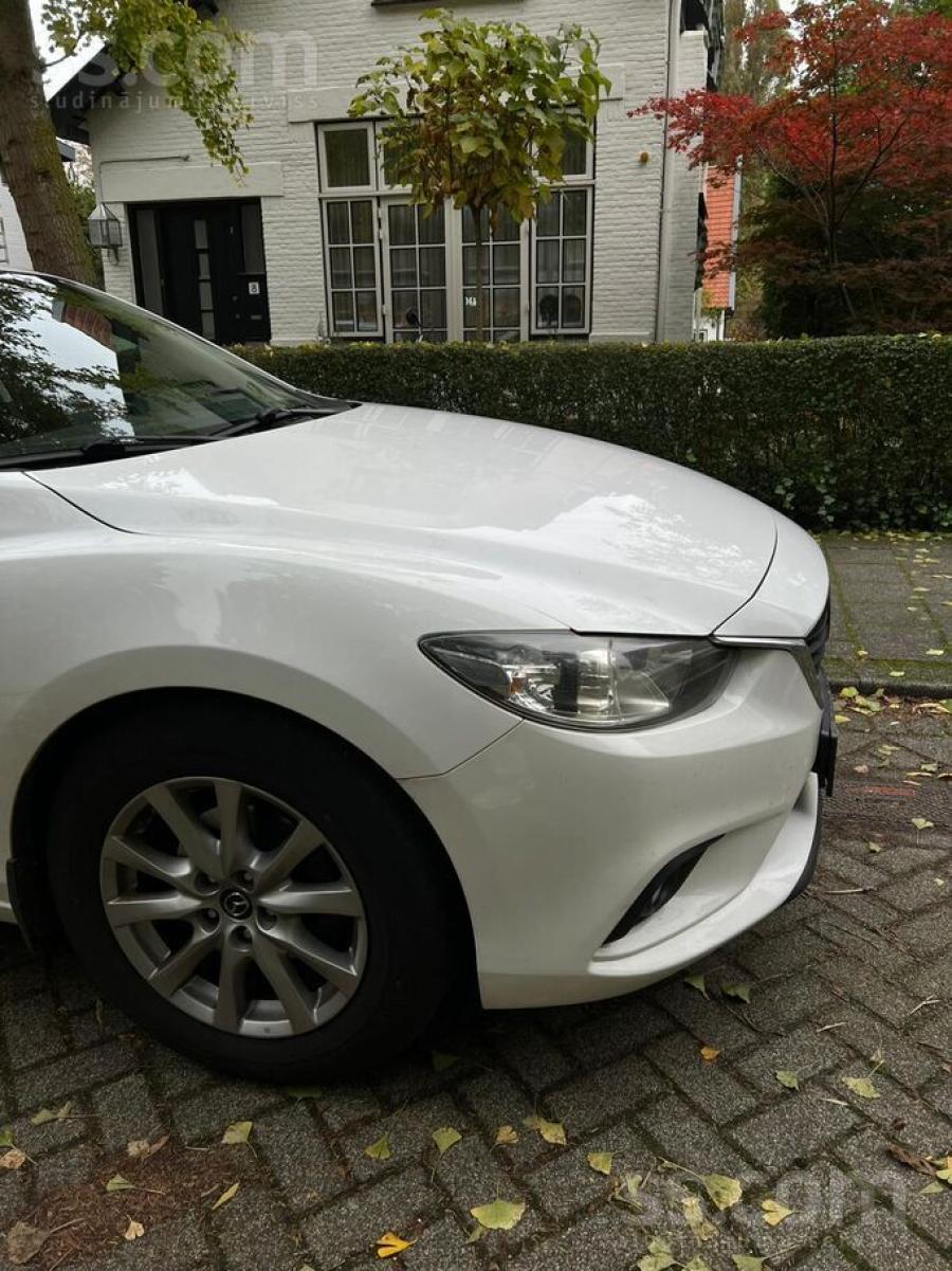 Balts Mazda 6 2016 Daugavpils, ar dzinēja tilpumu 2.20 L un nobraukumu 180 tūkst. km par 9000 €, foto 4 vietnē AUTOMOTO.COM.LV