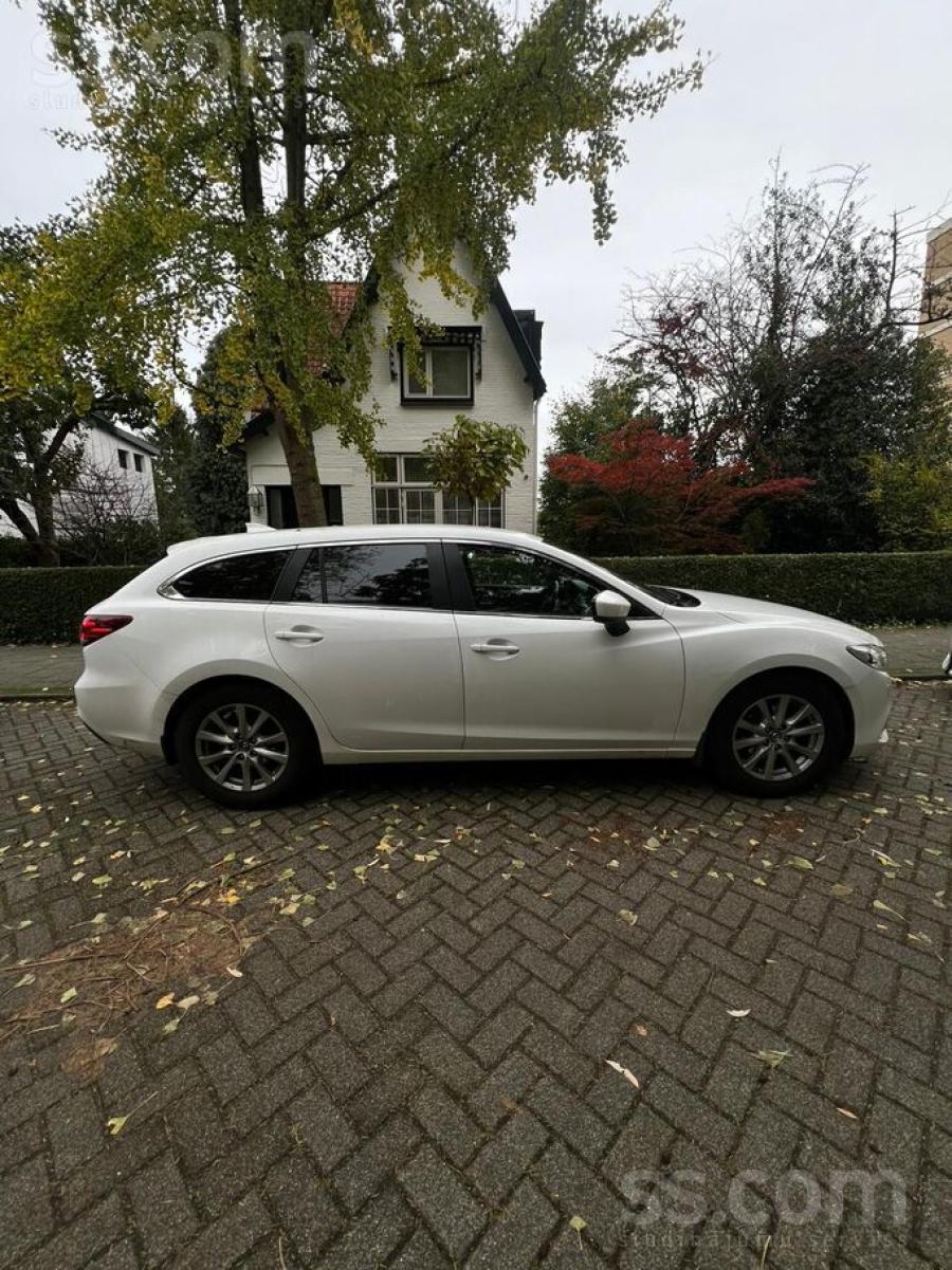 Balts Mazda 6 2016 Daugavpils, ar dzinēja tilpumu 2.20 L un nobraukumu 180 tūkst. km par 9000 €, foto 5 vietnē AUTOMOTO.COM.LV