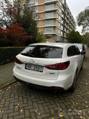 Balts Mazda 6 2016 Daugavpils, ar dzinēja tilpumu 2.20 L un nobraukumu 180 tūkst. km par 9000 €, foto 7 vietnē AUTOMOTO.COM.LV