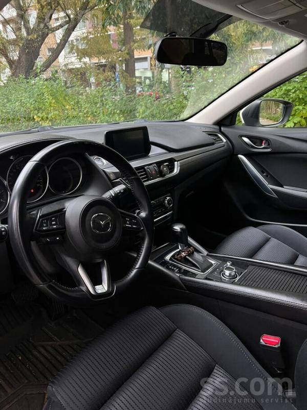 Balts Mazda 6 2016 Daugavpils, ar dzinēja tilpumu 2.20 L un nobraukumu 180 tūkst. km par 9000 €, foto 7 vietnē AUTOMOTO.COM.LV