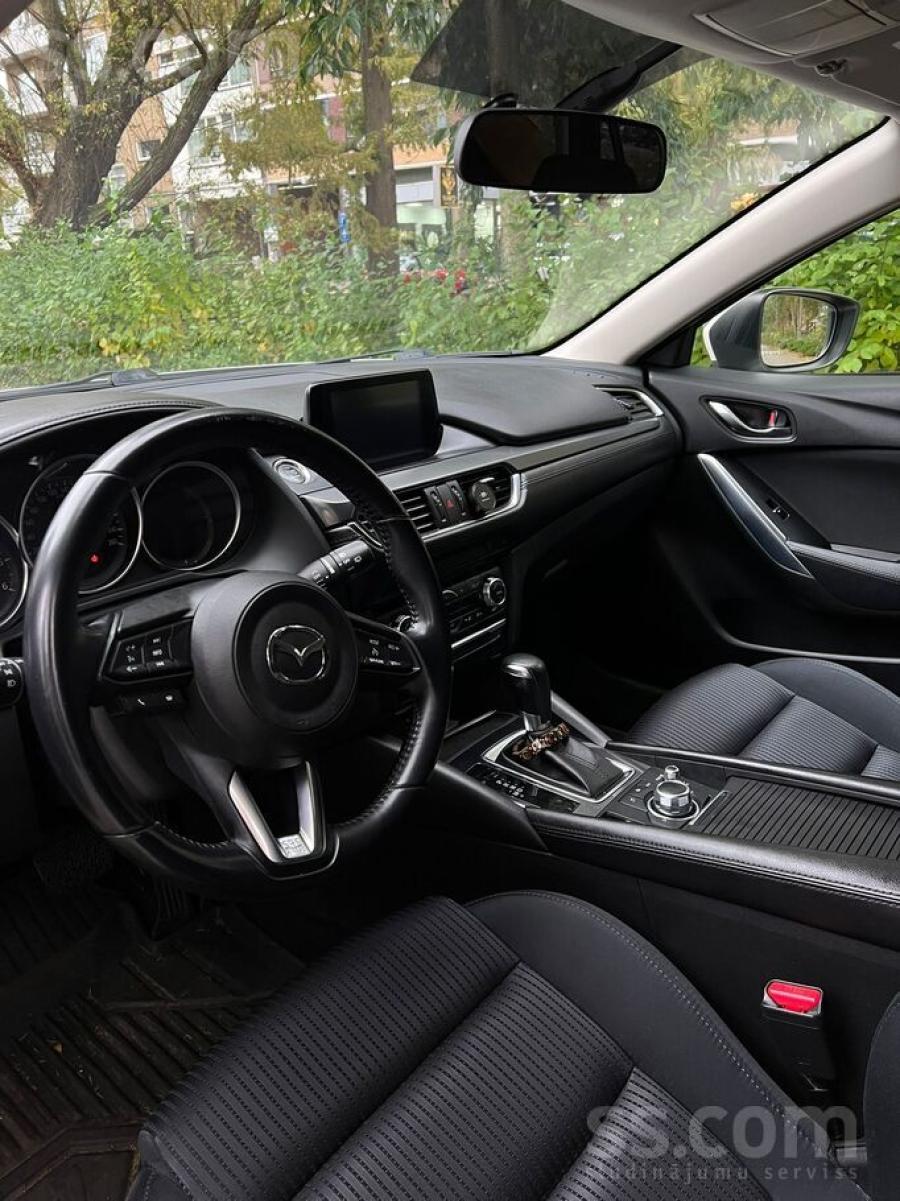 Balts Mazda 6 2016 Daugavpils, ar dzinēja tilpumu 2.20 L un nobraukumu 180 tūkst. km par 9000 €, foto 8 vietnē AUTOMOTO.COM.LV