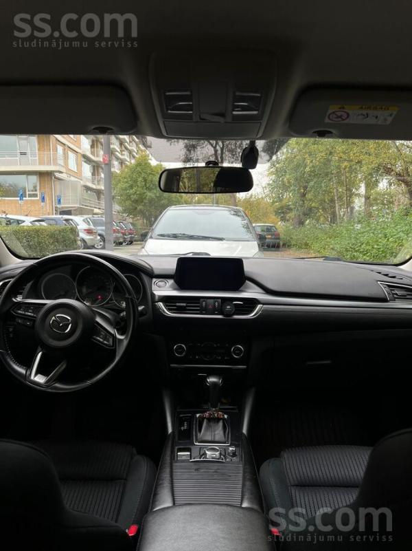 Balts Mazda 6 2016 Daugavpils, ar dzinēja tilpumu 2.20 L un nobraukumu 180 tūkst. km par 9000 €, foto 8 vietnē AUTOMOTO.COM.LV