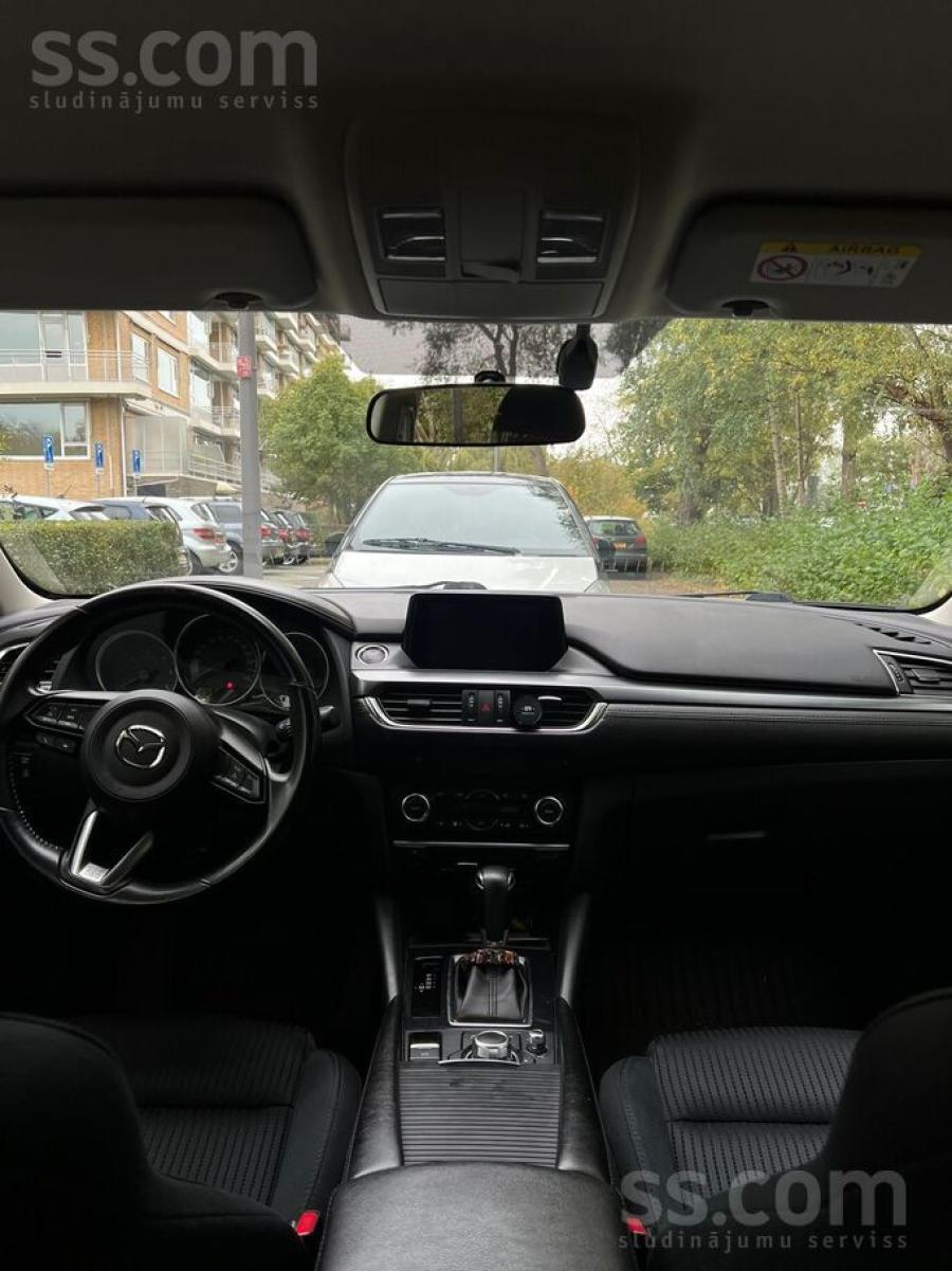 Balts Mazda 6 2016 Daugavpils, ar dzinēja tilpumu 2.20 L un nobraukumu 180 tūkst. km par 9000 €, foto 9 vietnē AUTOMOTO.COM.LV